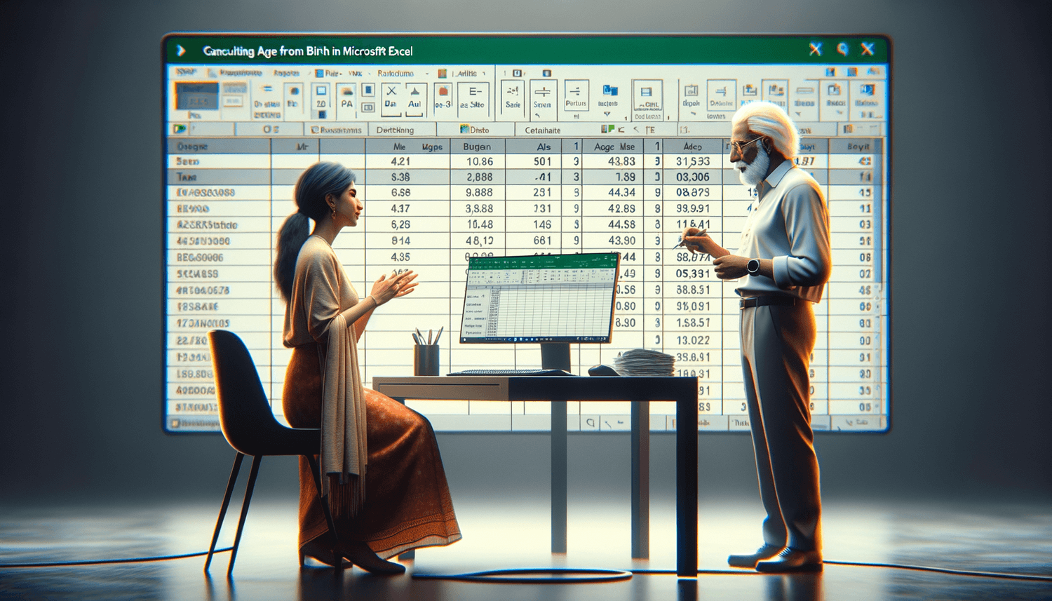 How To Calculate Age From Date Of Birth In Excel Learn Excel
